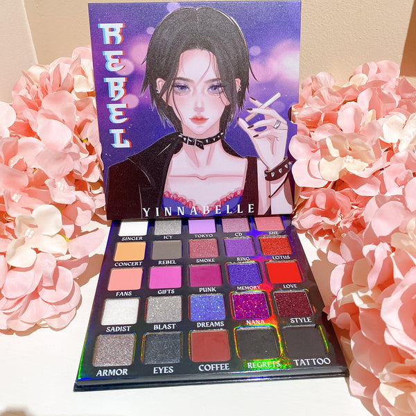 REBEL Eyeshadow Palette - NANA Inspired 25 shades – Yinnabelle