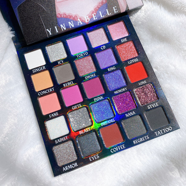 REBEL Eyeshadow Palette - NANA Inspired 25 shades – Yinnabelle